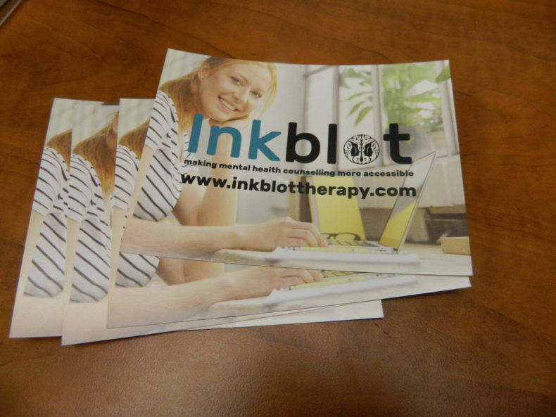 Shopping for psychotherapy with Inkblot - The Dialog