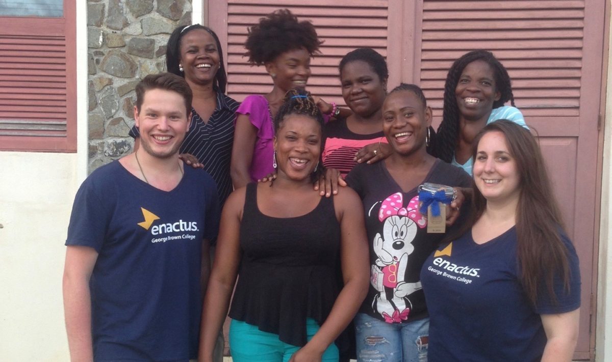 Enactus club helps women in St. Lucia with Girls Going Forward - The Dialog