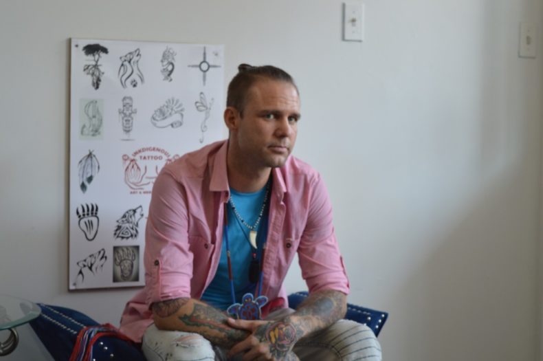 Artist Toby Sicks opens Indigenous tattoo parlour - The Dialog