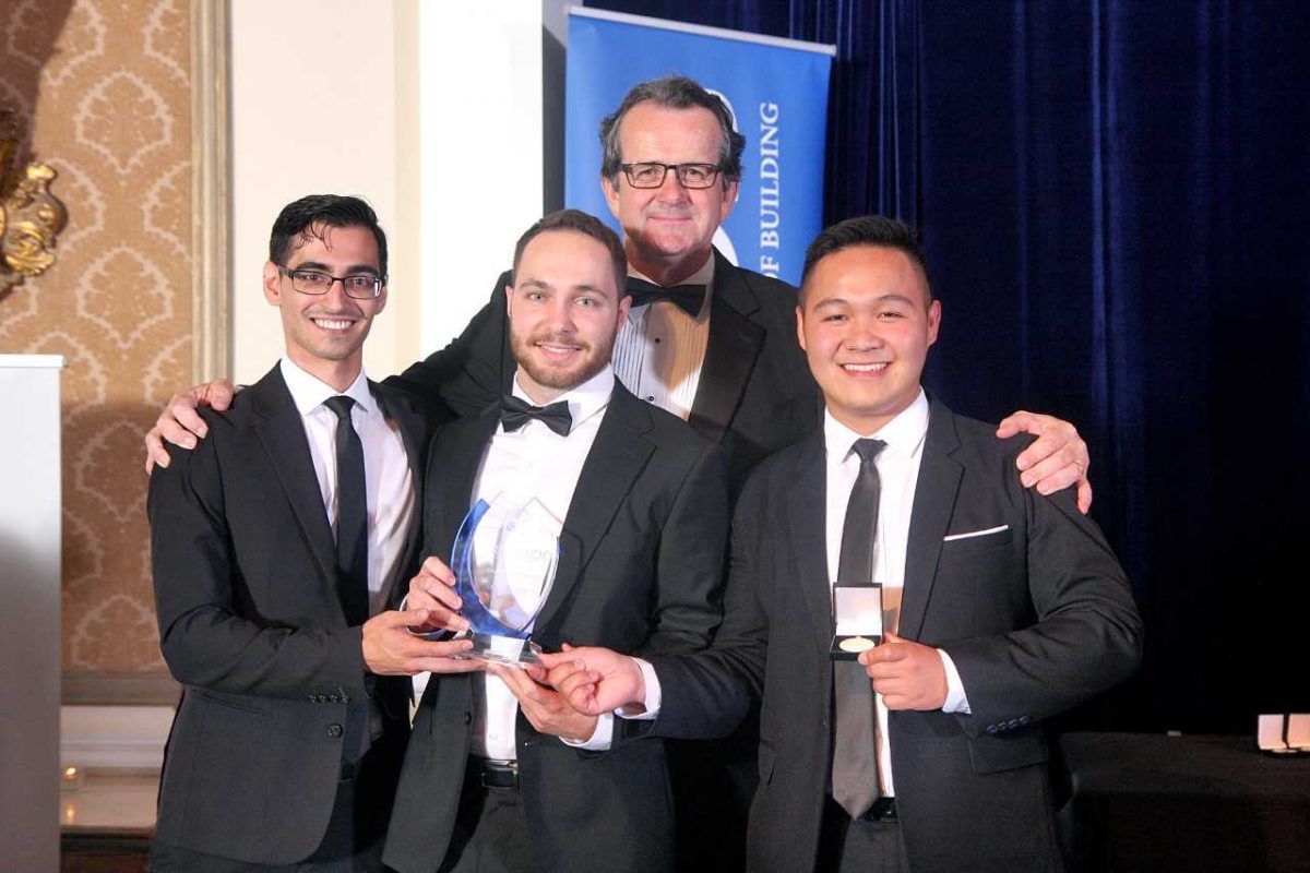 GBC trio are the CIOB building champions - The Dialog