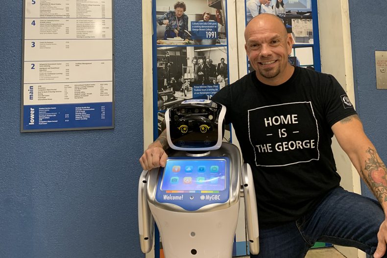 Say hello to Georgie the Robot! - The Dialog